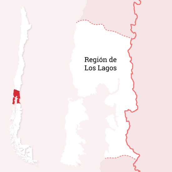 mapa-region-loslagos - Chile es TUYO